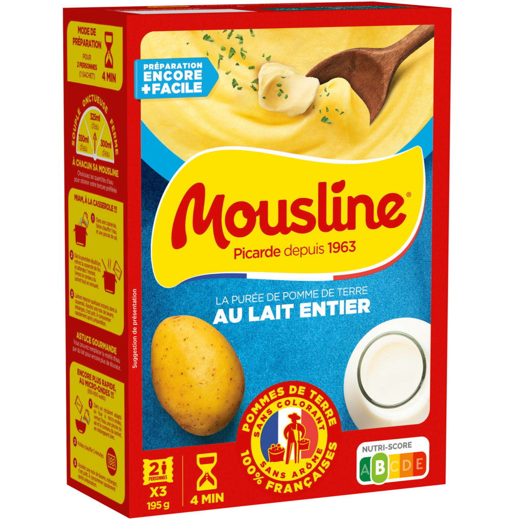 Lait entier – Mousline